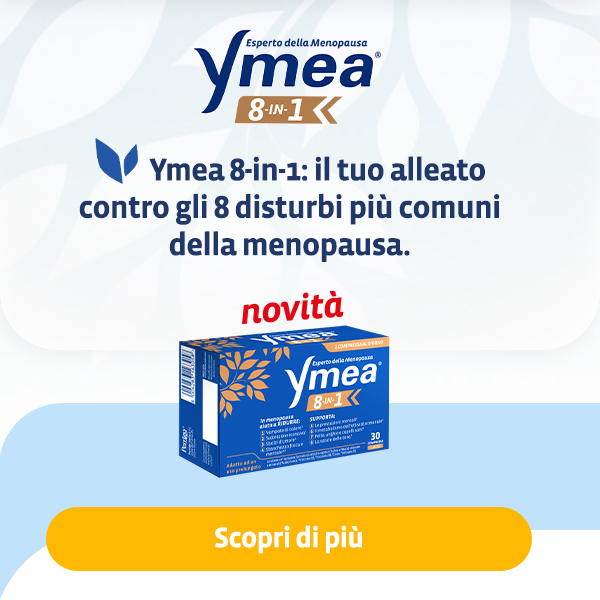 La linea di integratori per la menopausa - Ymea